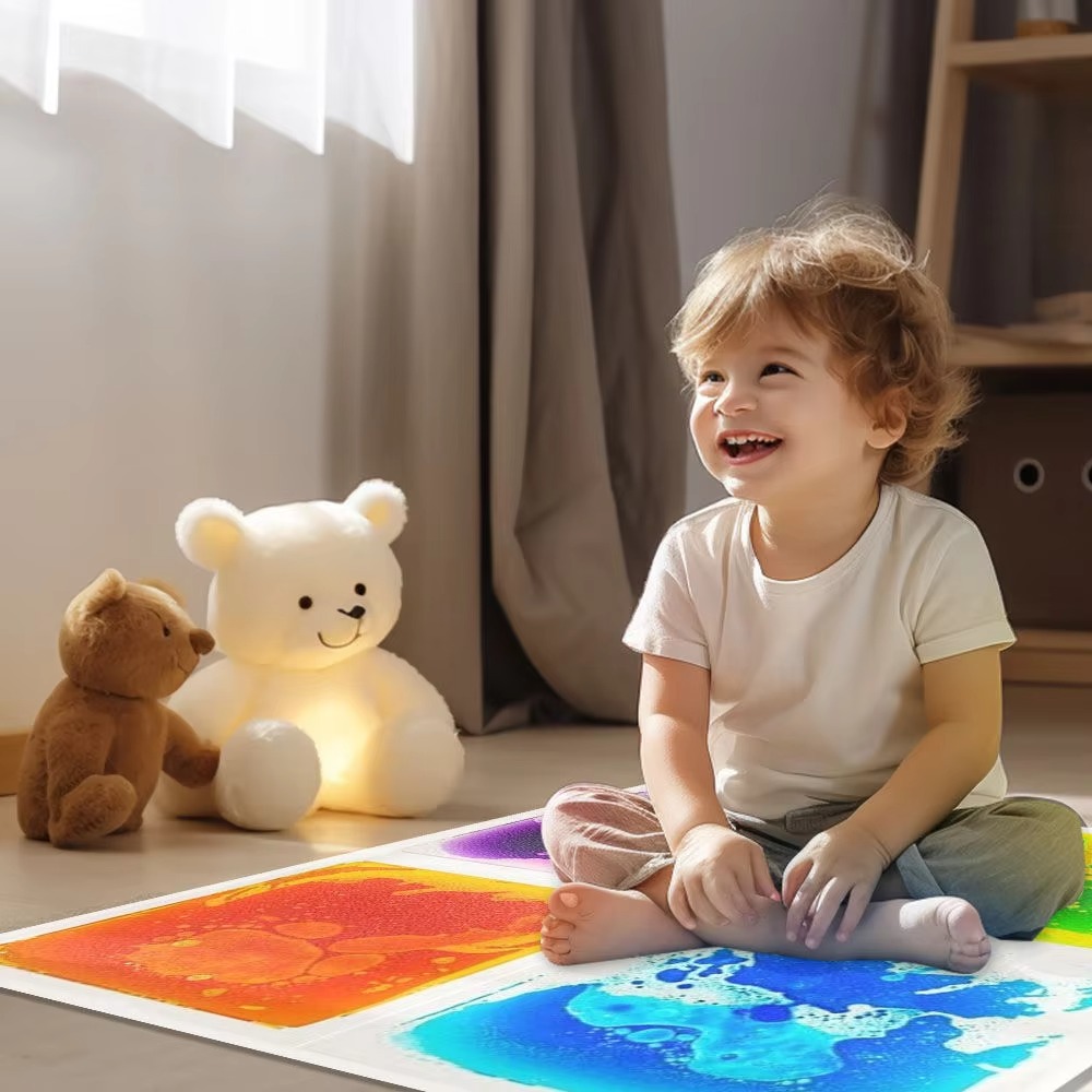 Educational Sensory Game Toys Liquid Floor Tile for Special Babies - HK ...
