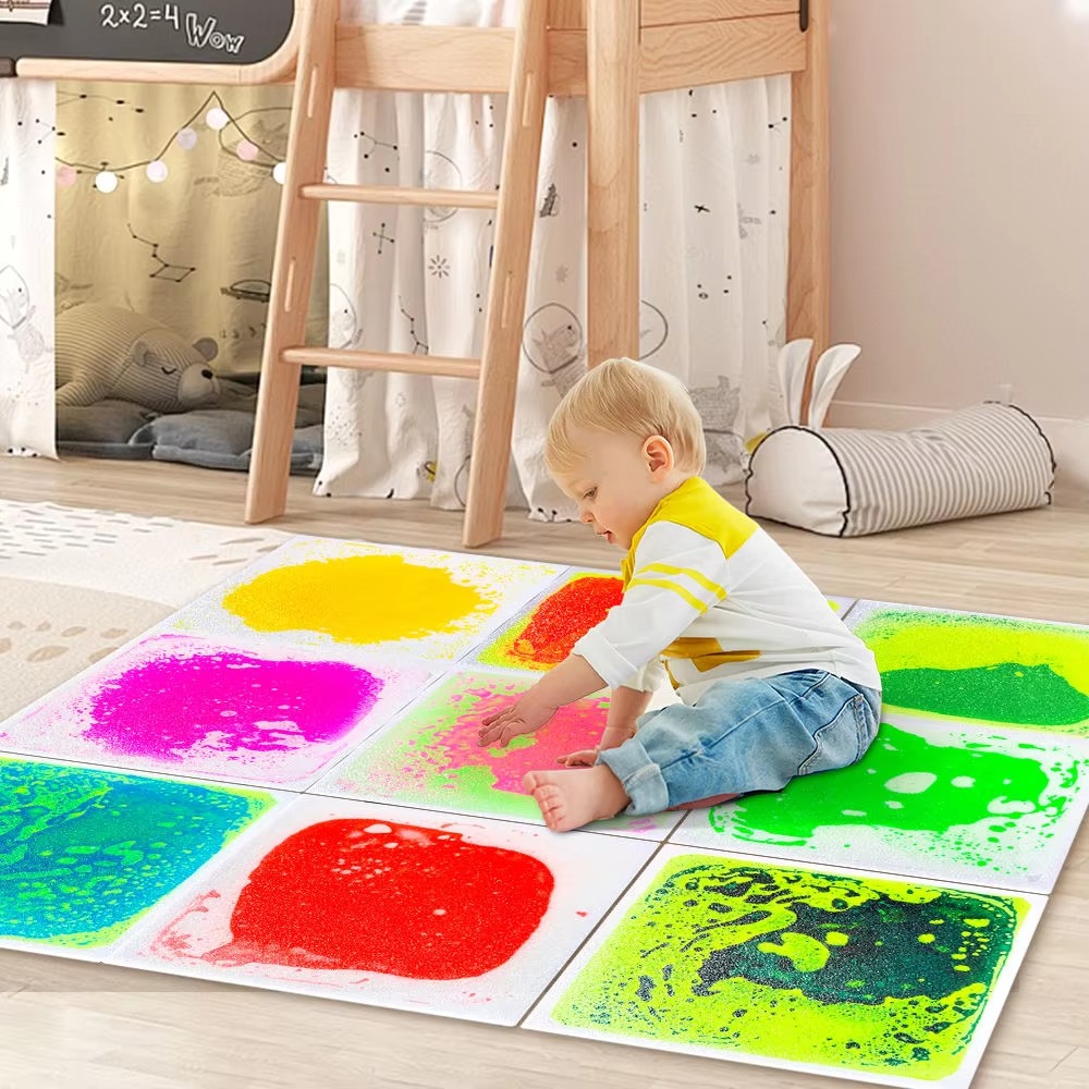 Educational Sensory Game Toys Liquid Floor Tile for Special Babies - HK ...
